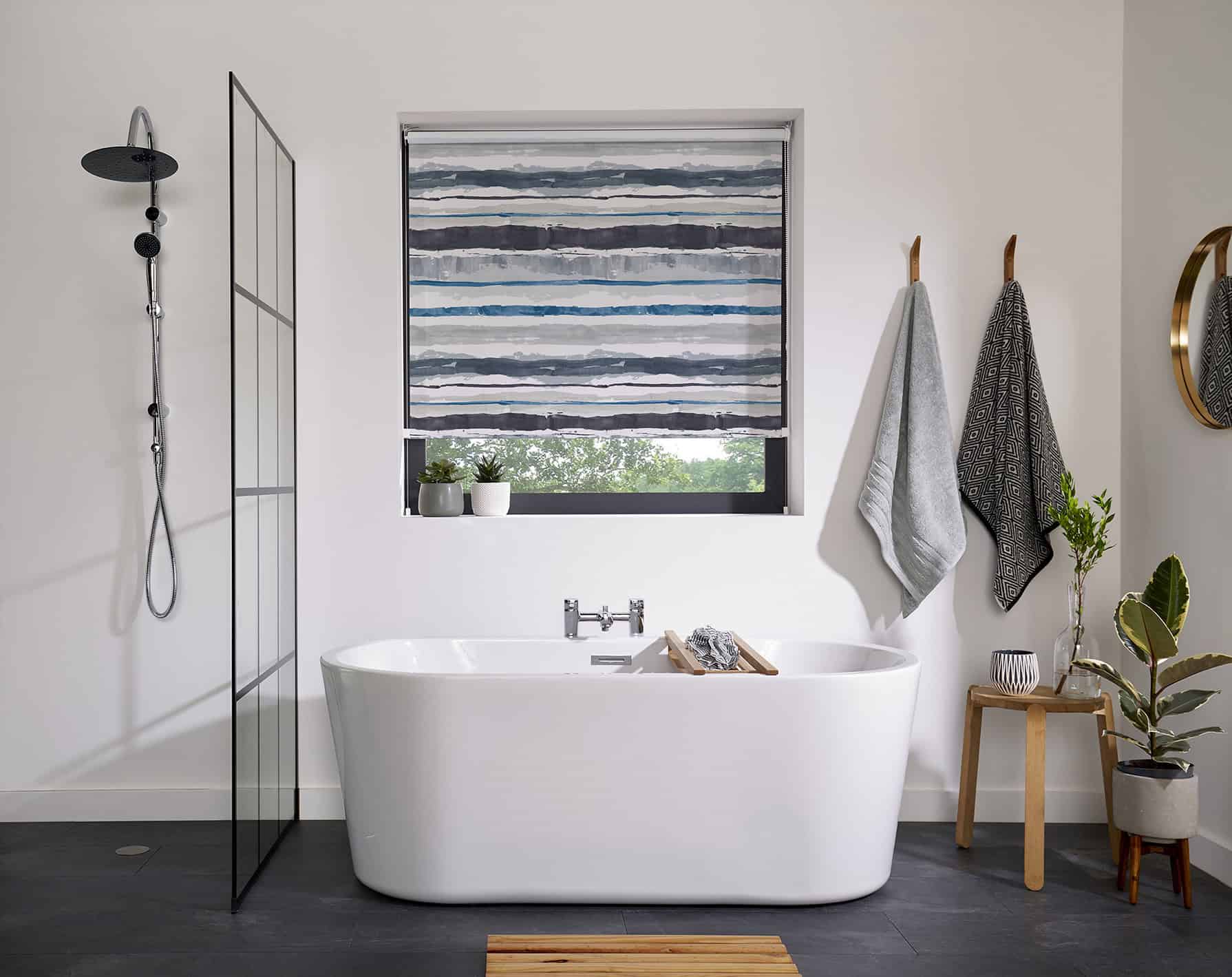 Vertical Blinds Bathroom Skyline Panel Track Blinds | Modern Vertical